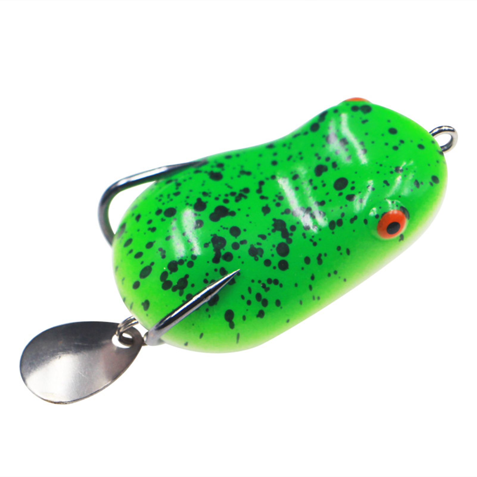 Opolski 13.2g 5cm Frog Lure Smooth Surface Eye-Catching Colorful Frog ...