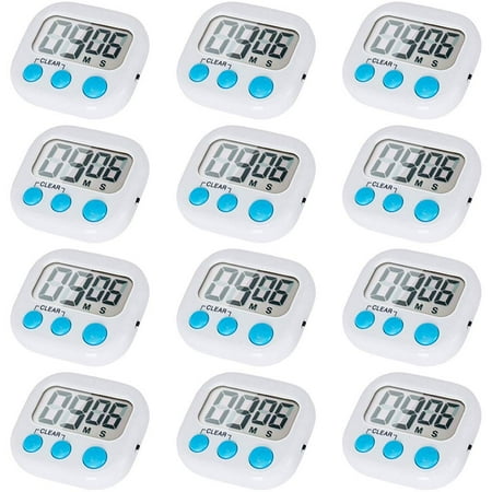 Digital Kitchen Timer, Cooking Timer, Large Display, Strong Magnet Back ...