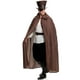 Halloween Burlap Cloak with Hood Adult Costume - Walmart.com