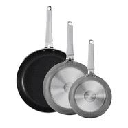 Bialetti Impact 12-Inch Nonstick Heavy Gauge Saute Fry Pan, Oven Safe ...