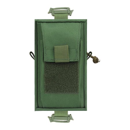 Molle Mobile Phone Pouch Holder Carrying Case for Outdoor Hunting Green ...
