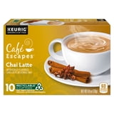 Café Escapes, Chai Latte K-Cup Coffee Pods, 10 Count - Walmart.com