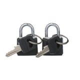 Mountain Security 20mm Aluminum Covered Padlock, 2-Pack - Walmart.com