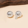 10Pcs Hollowed Cloud Alloy Buttons Metal Clothing Buttons Fasteners For ...