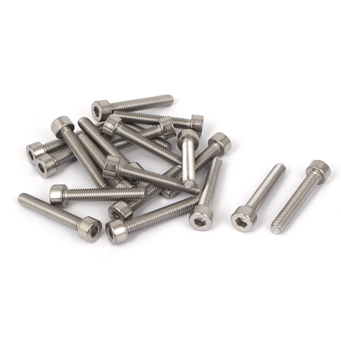 20 Pcs M4x25mm 316 Stainless Steel Metric Hex Socket Head Cap Screws ...