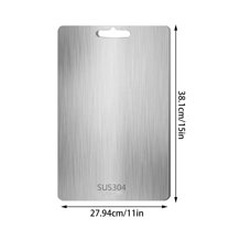 LYCAQL Titanium Cutting Boards - Large Cutting Boards for Kitchen ...
