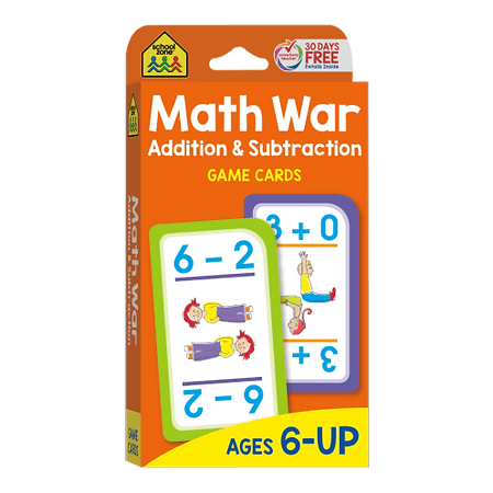 Math War Addition & Subtraction Game Cards | Walmart en línea