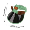 Adjustable Pet Hat for Small Medium Dogs Cats, Cozy Protective ...