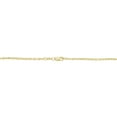 KoolJewelry Yellow Gold Over Sterling Silver Cable Chain Necklace (2.1 ...