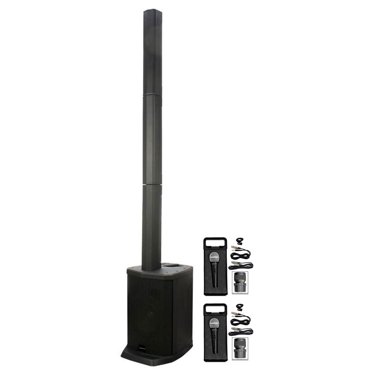 Free Shipping! (2) AMERICAN AUDIO APX CS8 Line Array DJ/PA Speakers w ...