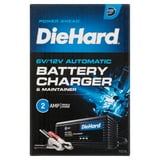 DieHard® 6V/12V Battery Charger & Maintainer - Walmart.com