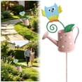 Metal Garden Supports Set Of Three Decorative Courtyard Outdoor Pillar ...