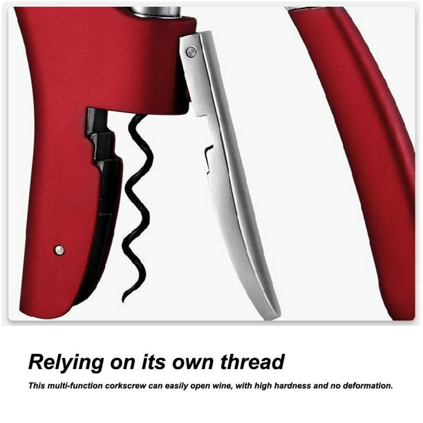 Alloy Champagne Wine Bottle Opener Bar Compact Vertical Corkscrew ...