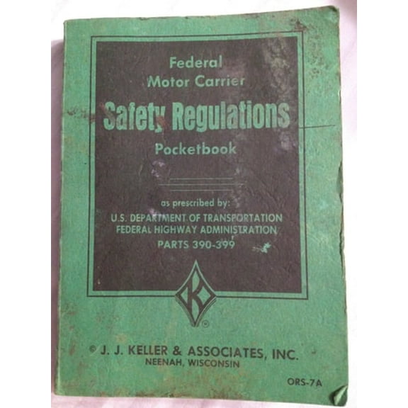 The Made Easy Federal Motor Carrier Safety Regulations Pocketbook 2025 ...