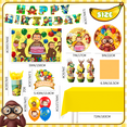 Curious George Party Decorations & Tableware Set - Curious George ...