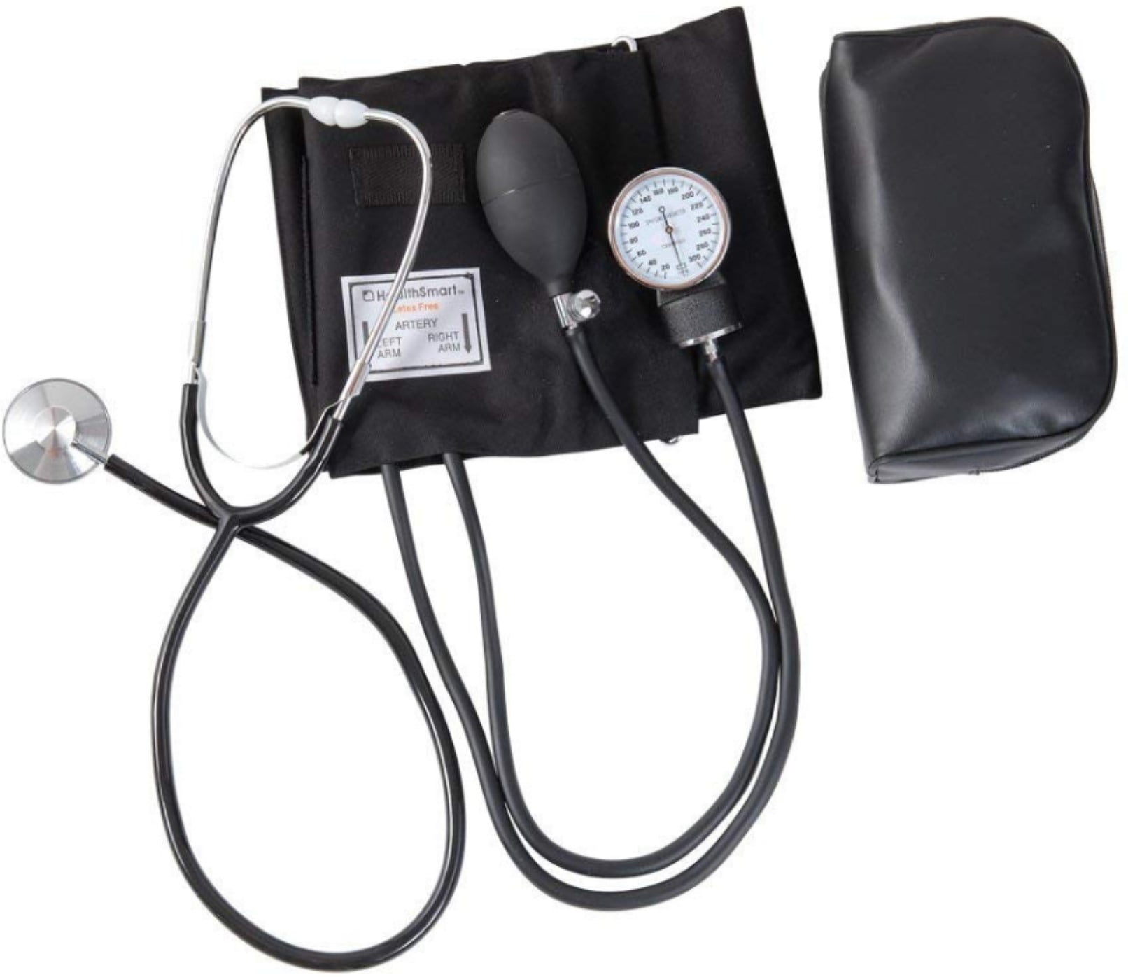 HealthSmart Home Blood Pressure Kit With Manual Sphygmomanometer HealthSmart Home Blood Pressure Kit With Manual Sphygmomanometer