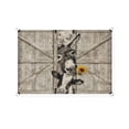 Brown Donkey Pig Cow Sun Shade Sail 8'X10' Retro Farmhouse Animal ...