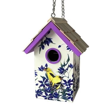 Home Bazaar Disney Minnie Mouse Cottage Birdhouse - Walmart.com