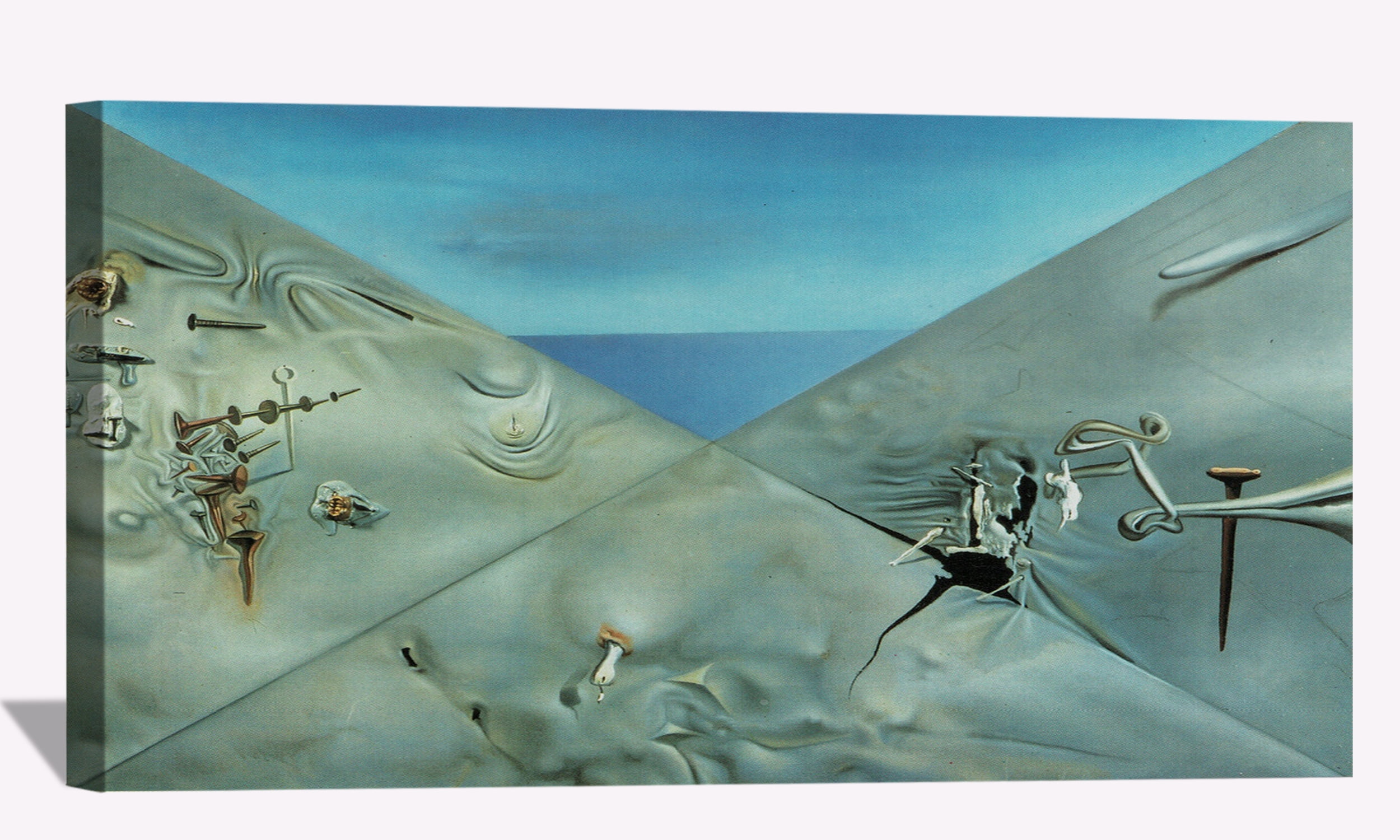 Dali Canvas Art Salvador Dali Hyper Xiological Sky Wall Art Framed ...