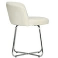 Bellamy Studios Marisol Metal Vanity Stool, Off-White - Walmart.com