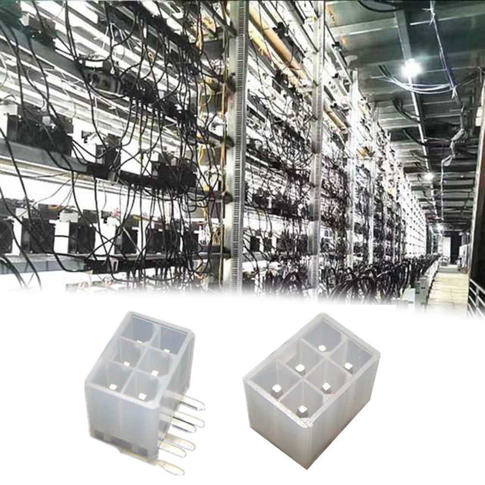 Buy 50PCS 6-Pin Curved Pin Socket IO Port of Antminer,Innosilicon, 6 ...