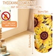 BaHomeck Pot Handle Holder Covers 4Pcs, Sunflowers With Vibrant Yellow ...