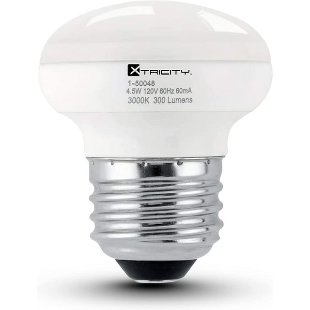 Xtricity R14 LED Light Bulb, 4.5W (40W Eqv), E26 Medium Base, 120V ...