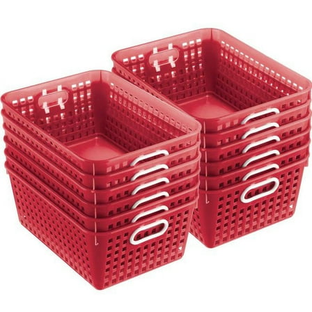 Really Good Stuff Classroom Paper Baskets - 12-Pack Rainbow - Walmart.com