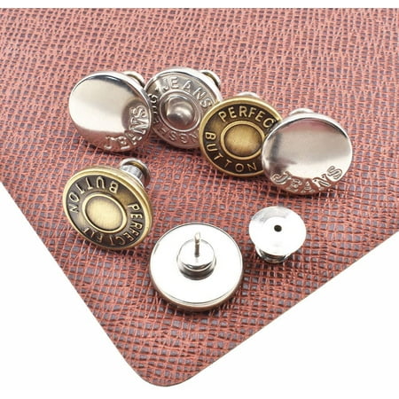 17mm Diameter Replacement Button Pins Wear Comfortably Fix Waisted Gap ...