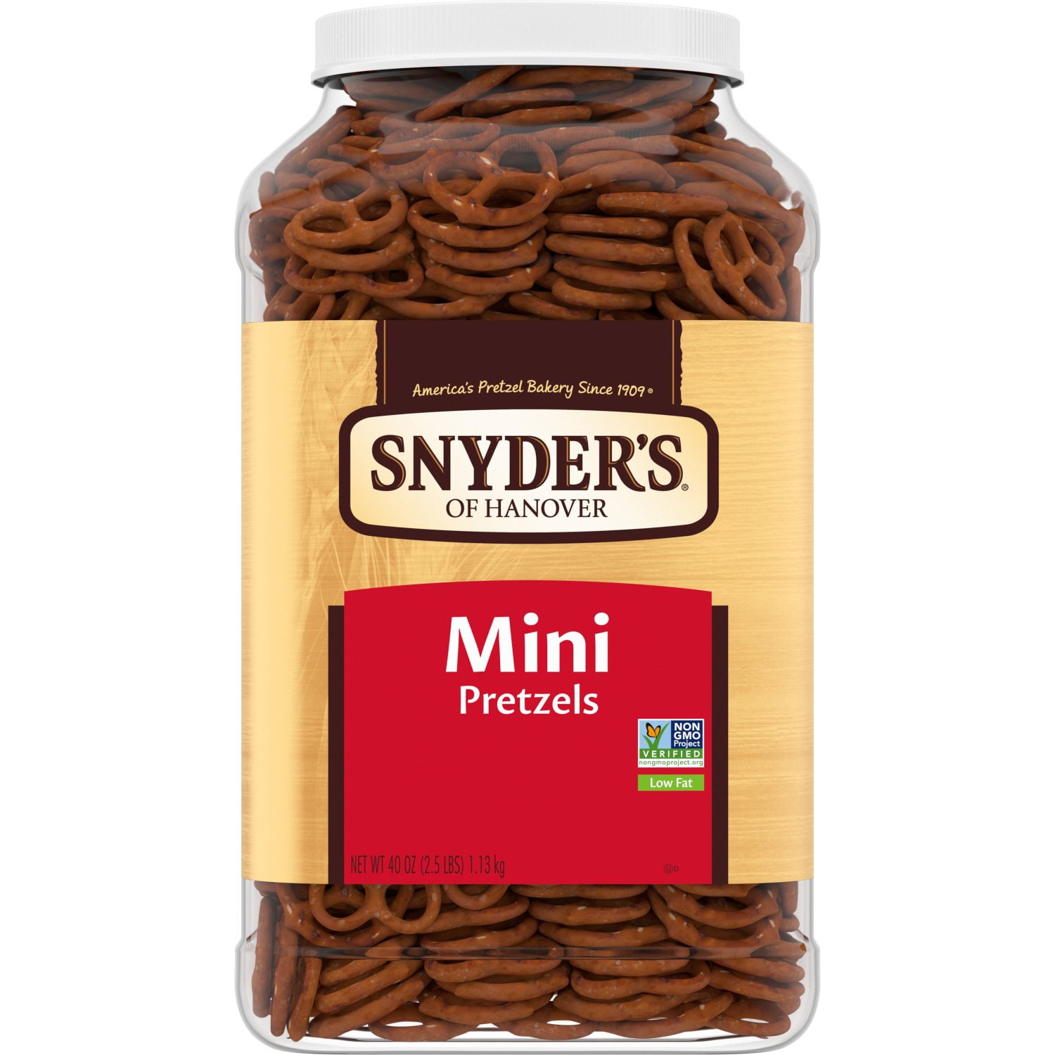 Snyder's Mini Pretzels Canister, 40 oz. - Samsclub.com