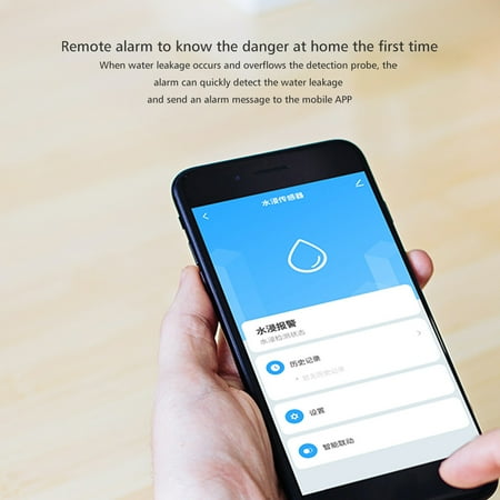 Water Leakage Alarm WiFi Smart Overflow Sensor Home alarm smart ...