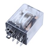 8-Pin LED Electromagnetic Relay 1 Pcs with 6 Pin DPDT Latching Tact ...