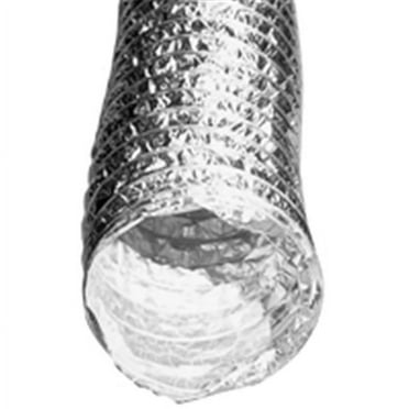 Deflecto Aluminum Duct (supurr-flex Transition Ducting; 5ft) - Walmart.com