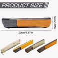 CSSJKYJ Elastic Pen Holder for Notebook PU Leather Pencil Case Flat ...