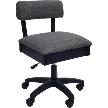Arrow Adjustable Height Hydraulic Hobby Chair, Sewing/Craft Storage ...