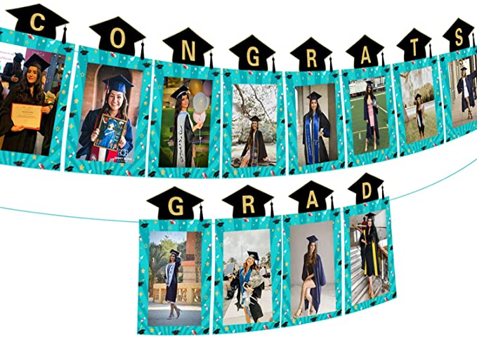 Graduation Photo Banner 2023 Congrats Grad Photo Banner for Class of ...