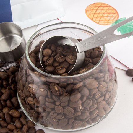 Amdohai Measuring Coffee Scoop Coffee Measurer Stainless Steel ...