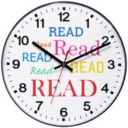 Infinity Instruments Classic Black 24 in. Wall Clock - Walmart.com