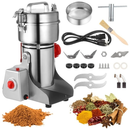 NutriMill Classic Electric Food Grinder, High Speed Kitchen Grain Mill ...