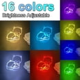3D Night Light Bubuuu and Duduuu Gifts, Bear Shaped Table Lamp with ...