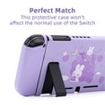 GeekShare Protective Case for Nintendo Switch Console & JoyCon Soft TPU Shell Cover - Grape ...