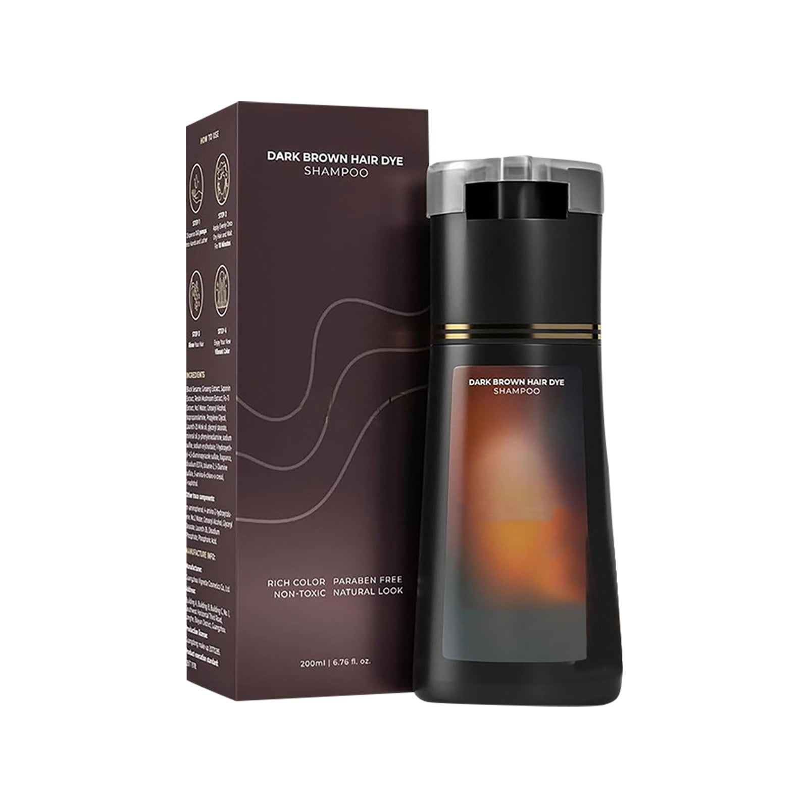 Click here for Qwrca Polar Hair Care Shampoo Dark Brown Bubble Ha... prices