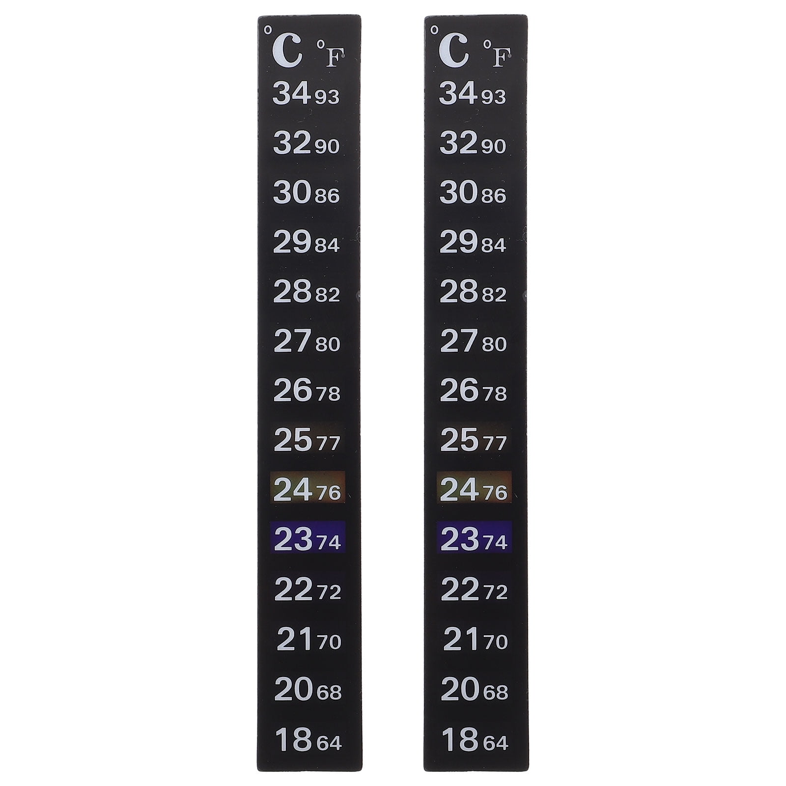 Click here for Unomor 2pcs Aquarium Thermometer Sticker Fish Tank... prices