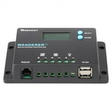 Renogy Wanderer 10A 12V/24V PWM Solar Charge Controller with System ...