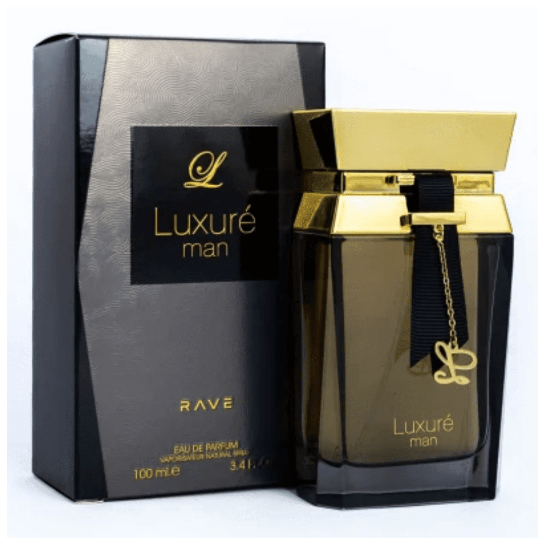 Click here for Luxure Man Edp 100ml (3.4oz) By Rave prices