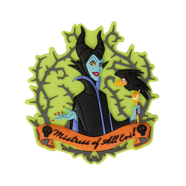 Disney Villains Soft Touch PVC Magnet: Maleficent with Crow - Walmart.com