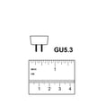 50-Watt MR16 GU5.3 Bi-Pin Dimmable 12-Volt Halogen Light Bulb, Bright ...