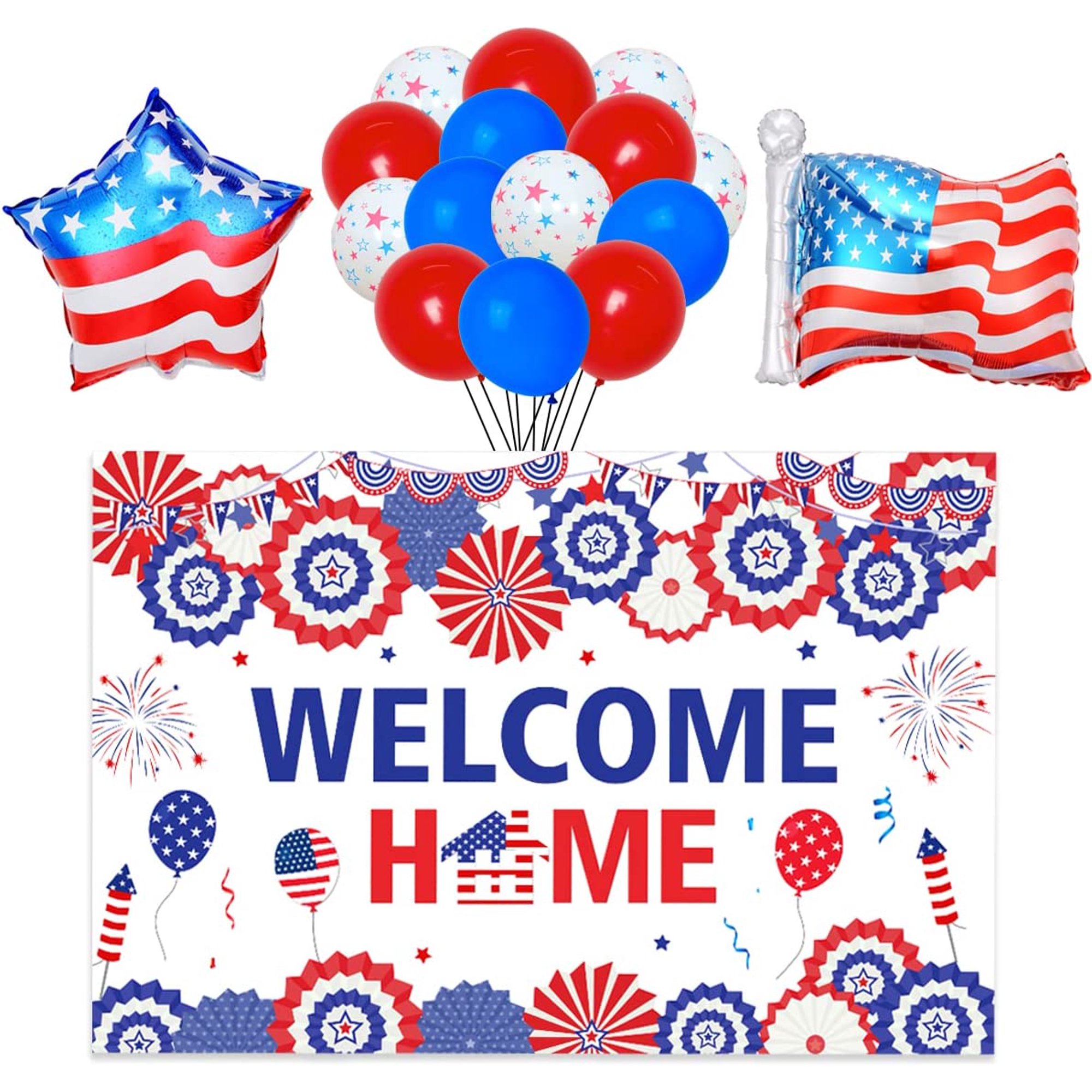 Welcome Back Banner Military