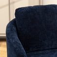 30.3"W Swivel Accent Barrel Chair and Comfy Round Accent Single Sofa ...