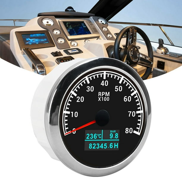 RPM Gauge,3 In 1 Tachometer Revolution Meter RPM Meter Industry-Leading ...